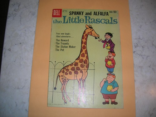 1960 DELL - LITTLE RASCALS SPANKY and ALFALFA - # 1137 - 10 CENT COMIC ...