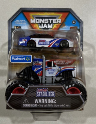 2023 SPIN MASTER MONSTER JAM SERIES 3 LUCAS STABILIZER PETERBILT TRUCK ...