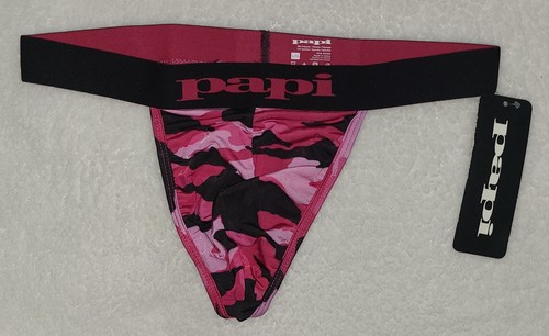 Papi Rare Men's Pink Camo Thong Size L | eBay