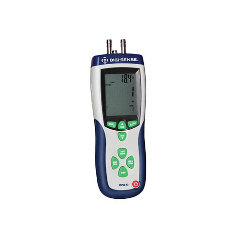 Digi-Sense 20250-13 Pressure and Flow Manometer with NIST Calibration ...