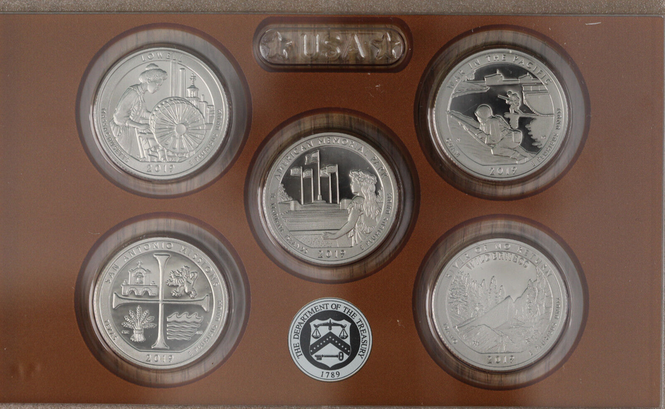 2019 S Clad Proof Set - US Mint - 10 Coins - OGP - NO West Point Cent ...