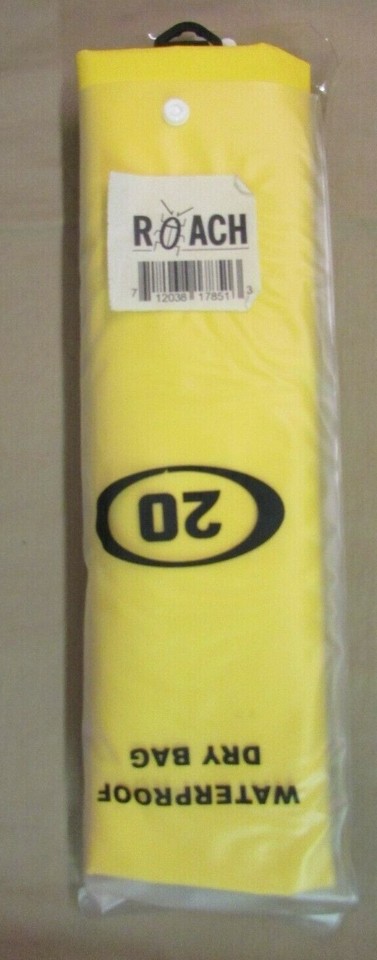 ROACH 20L Dry Bag - Lightweight Roll Top, Waterproof Heavy Duty ...