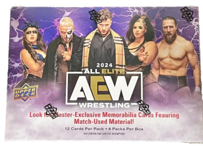 2024 Upper Deck AEW Wrestling All Elite Blaster Box (3 available) Free ...