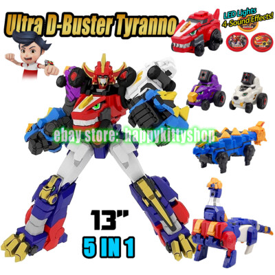 Dino Core Ultra D-Buster Tyranno Figure Dinosaur Toys Transform Robot ...