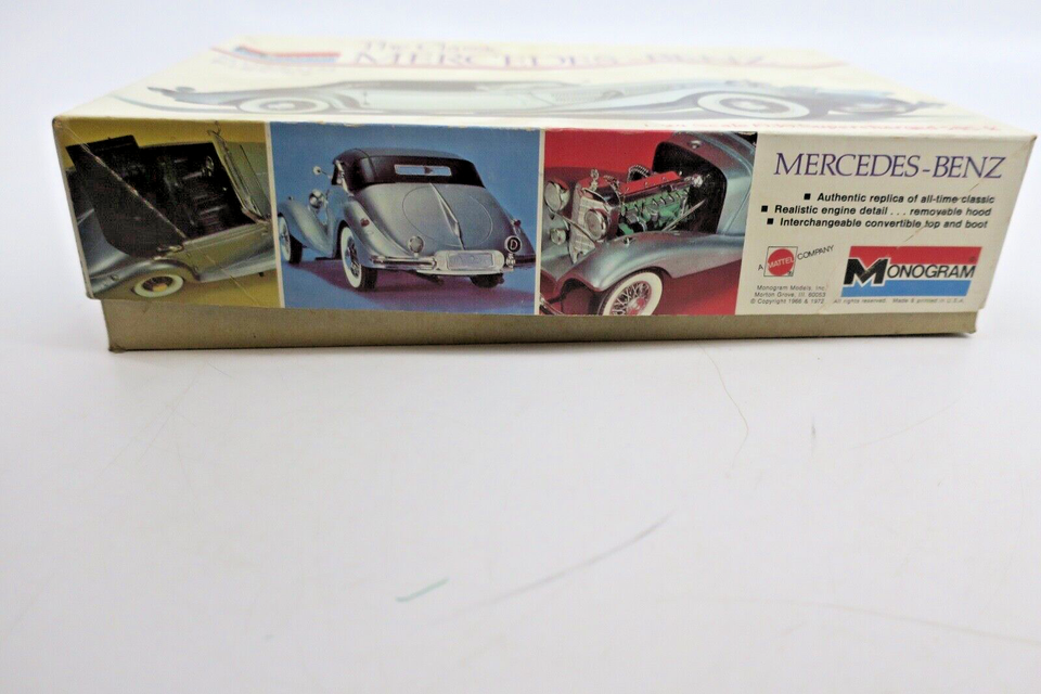 Monogram 1/24 The Classic Mercedes Benz Model Kit 8202 | eBay