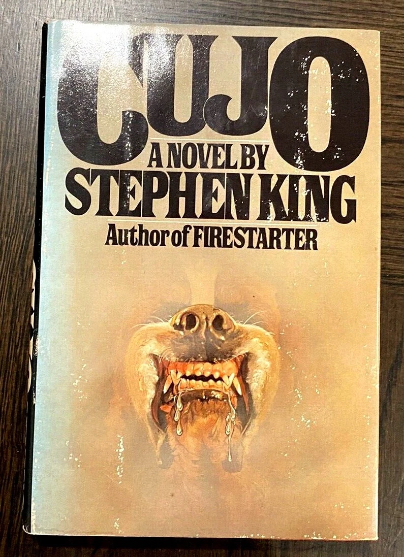 Stephen King Cujo Book Cover