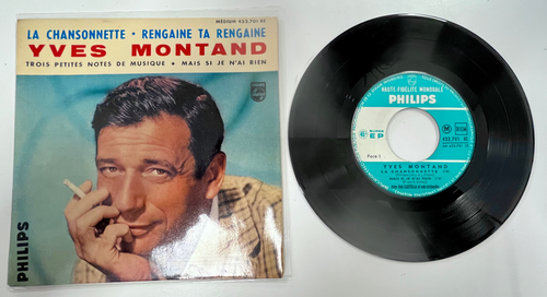 YVES MONTAND - La Chansonnette - Disque 45T 7" Vinyle/ V03D | eBay