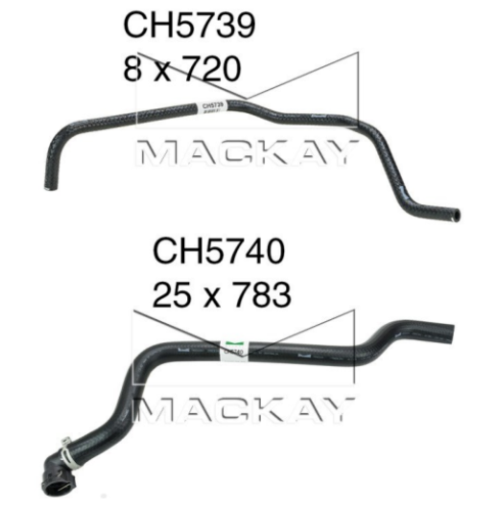 MACKAY HEATER HOSE KIT FOR FORD TERRITORY 4.0L 2011~2016 | eBay Australia