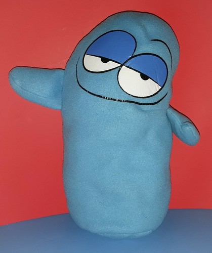 BLOO - FOSTER'S HOME FOR IMAGINARY FRIENDS - 13" Plush - 90's Cartoon ...