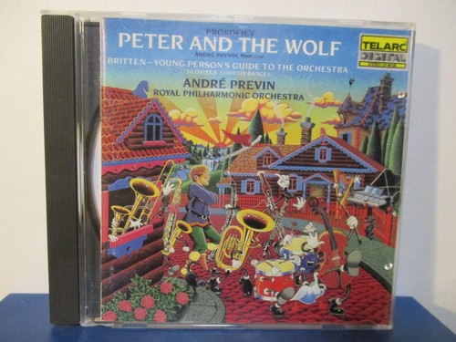 Prokofiev: Peter & Wolf - Britten/A. Previn - CD - Autographed - MINT ...