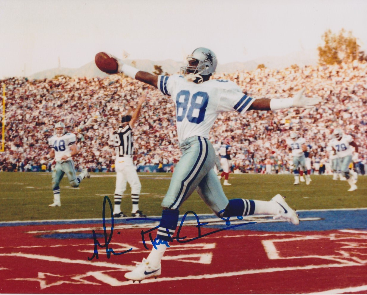 MICHAEL IRVIN SIGNED 8X10 PHOTO AUTOGRAPH DALLAS COWBOYS | eBay
