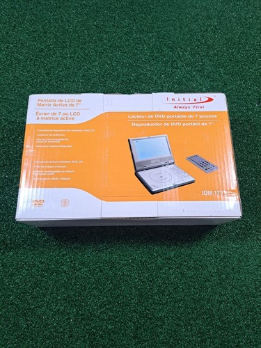 Initial IDM-1731 Portable DVD Player (7") for sale online | eBay