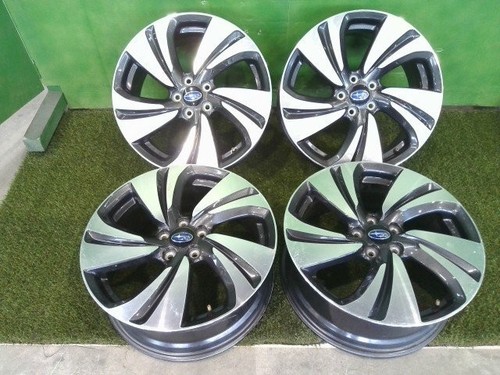 17 Inch Wheels 4 Subaru Genuine 7J Pcd100 5 Holes 55 Impreza Etc. Used ...