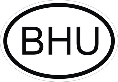 Bhutan Country Code Oval Sticker / Vinyl Waterproof Decals Graphics ...