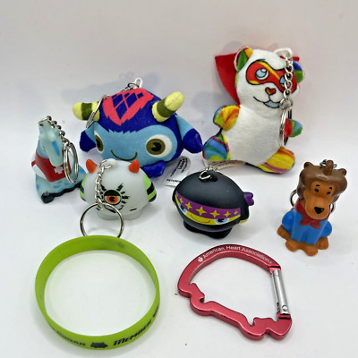 Lot American Heart Association Backpack Keychains Jax Charger Petunia ...