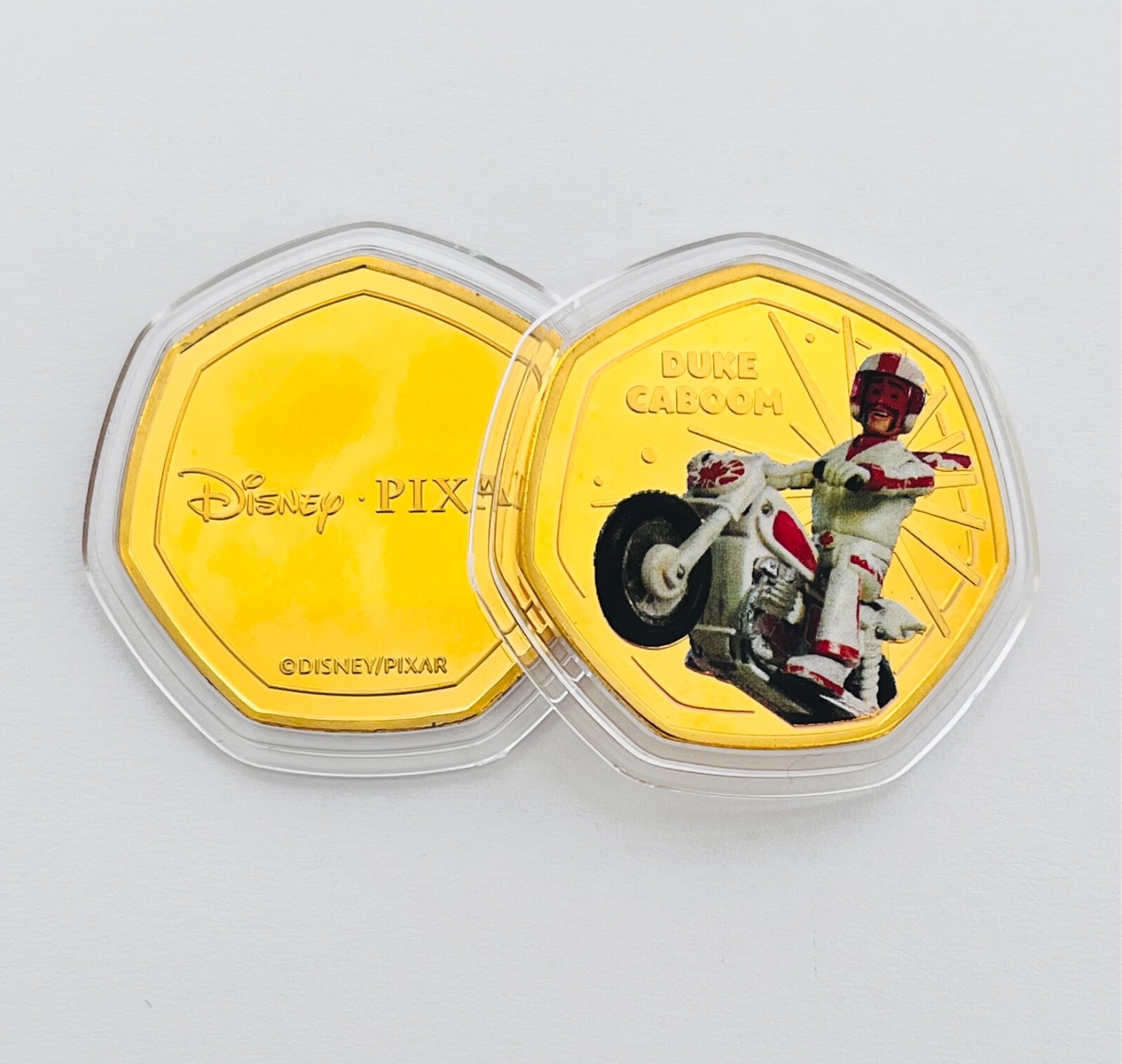 Disney Pixar Toy Story 4 Gold And Silver Commemorative Collectable ...