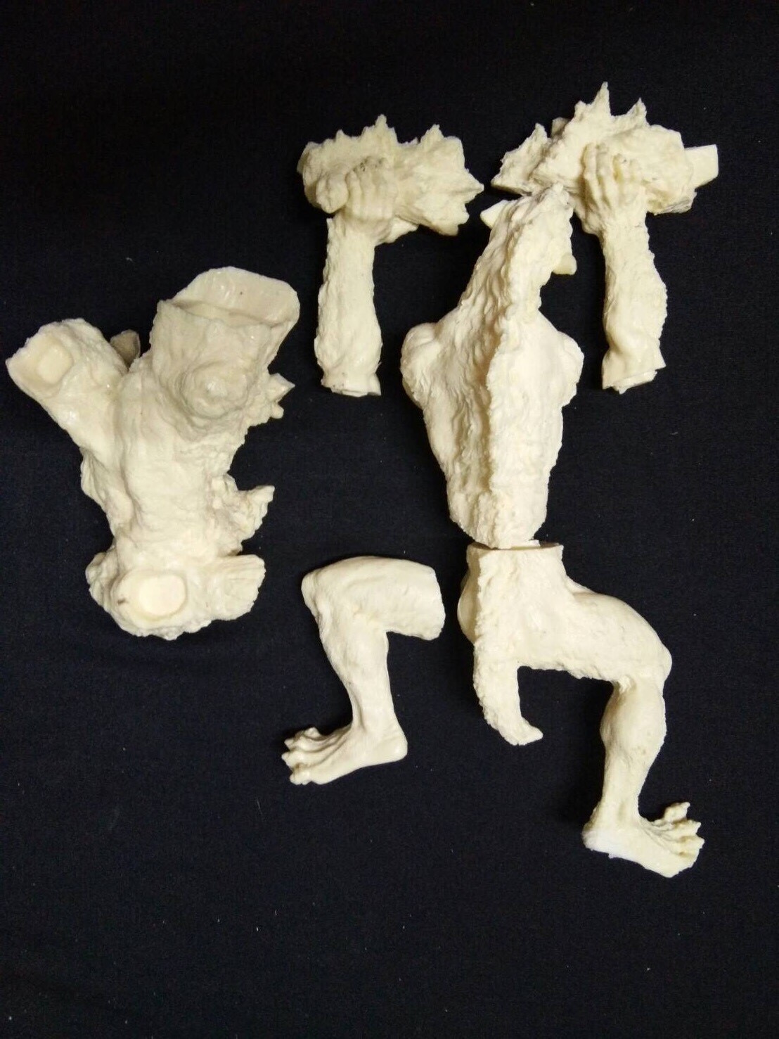 WereWolf Dracula Creature Horror Resin Model Kit Scenes Monster ...