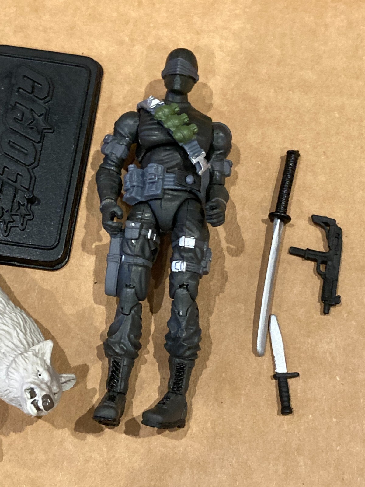 GI Joe Snake Eyes with Timber 25th Anniversary 2007 Hasbro | eBay