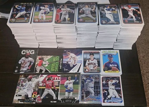 2024 TOPPS SERIES 2 - 1900+ Cards Inserts Rookies Chrome Base Set ...