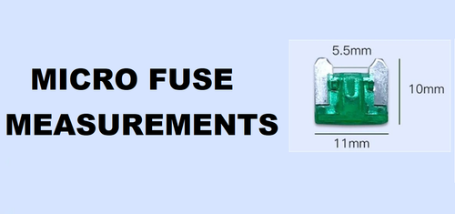 For Ford Car Blade Fuses Set 10x Micro Fuses 5A - 35A Automotive Fuses ...