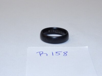 Triton Tungsten Carbide Wedding Band Ring 6mm. Size 11. Matte Black # ...