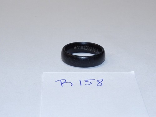 Triton Tungsten Carbide Wedding Band Ring 6mm. Size 11. Matte Black # ...