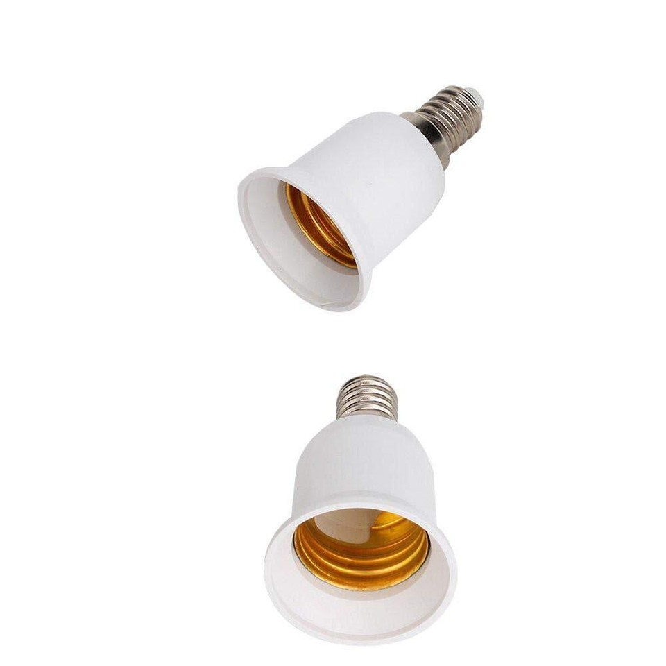 Adaptor Small Screw To Edison Screw SES E14 to E27 ES Bulb Converter ...