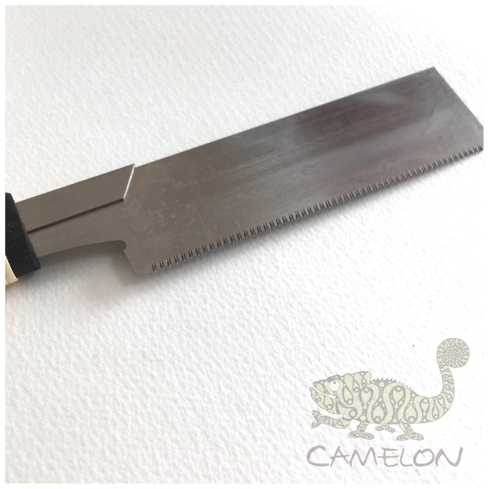 Japanese Wood Saw 120mm RYOBA MAWASHIBIKI KUGIHIKI KATABA DOZUKI ...