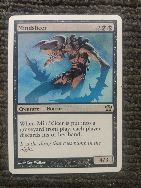 MTG Mindslicer Ninth Edition 146/350 Regular Rare for sale online | eBay