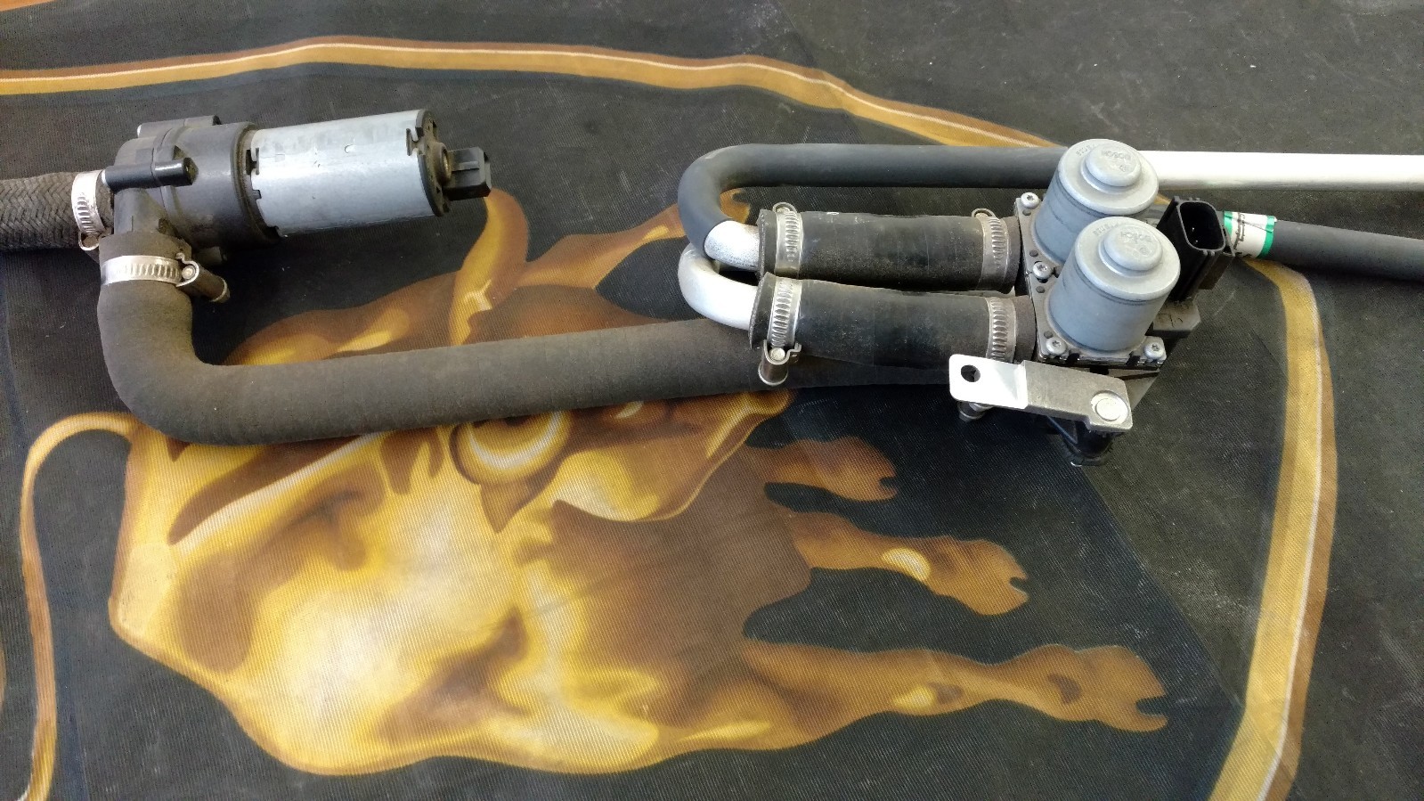 LAMBORGHINI GALLARDO WATER COOLING SOLENOID PUMP VALVE UNIT ASSEMBLY ...