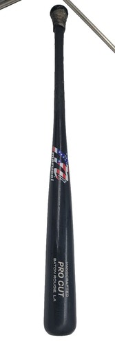 Marucci Patriot Bone Rubbed ProCut Black Wood Baseball Bat 32" oz Baton ...