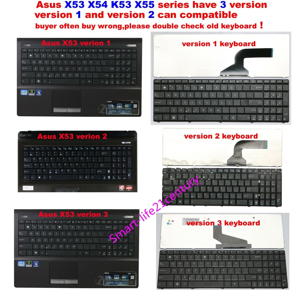 New For ASUS K53U K53B K53T K53SV K53E K53 K53Z K53BY K53 K73 K73S US ...