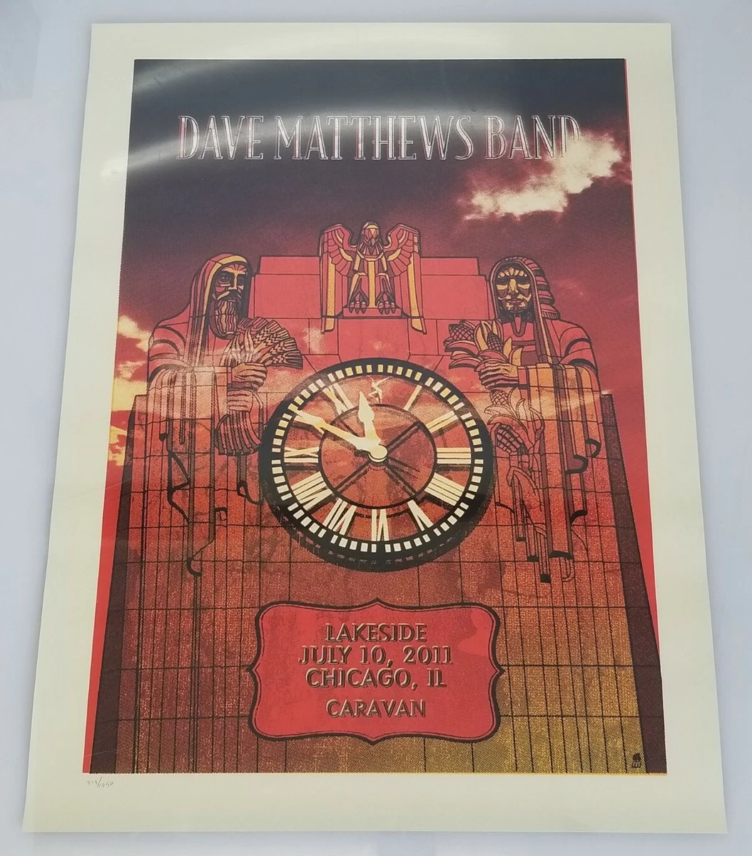 Dave Matthews Band Caravan Poster