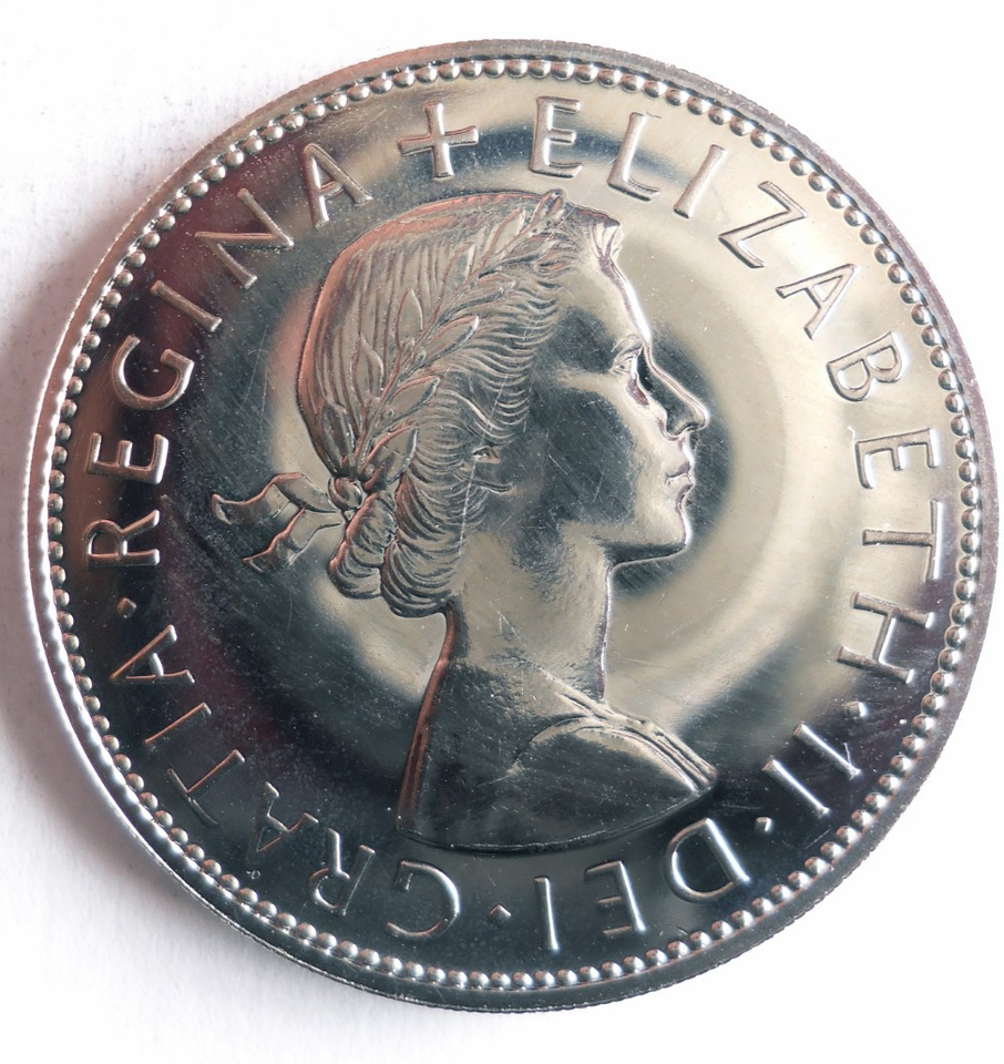 1970 GREAT BRITAIN HALF CROWN - PROOF - LOW MINTAGE Vintage Coin - Lot ...