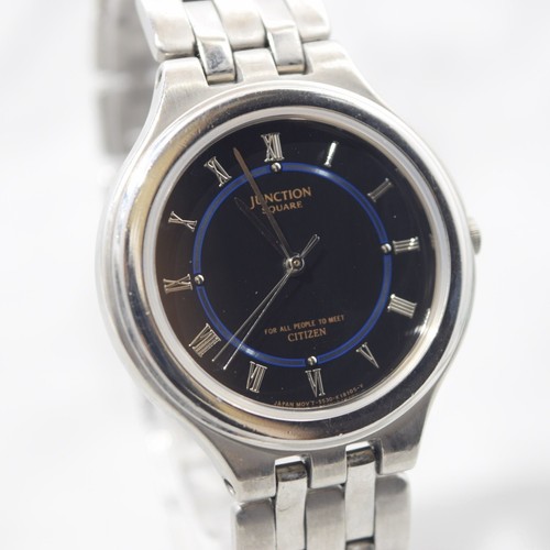 Citizen Junction Square 5530-K05766 Quartz Men's Watch Black Dial New ...