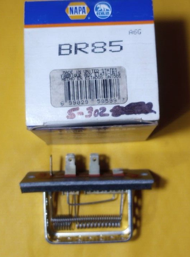 Napa NOS Chrysler Blower Motor Resistor BR85 (S-302) | eBay