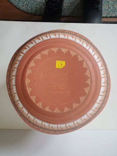 Navajo Native American Pottery Pot Hand Painted Signed Laura Bahe 1998 ...