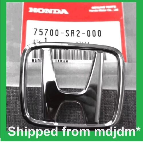 Honda Genuine OEM 1993-1997 Del Sol Front Grille Hood Emblem 75700-SR2 ...