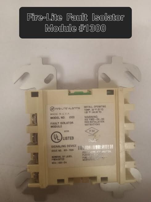 Fire-Lite Fault Isolator Module # 1300 | eBay