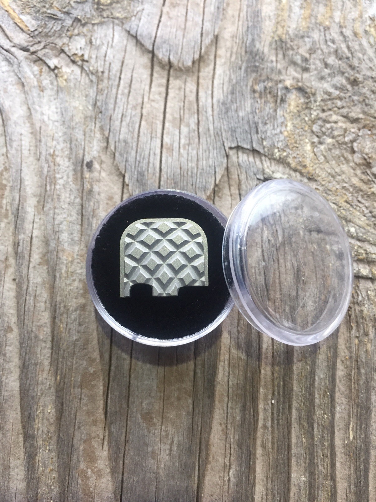 Custom TITANIUM Glock Backplate, Slide Plate for Glock 43, 43X And 48 ...