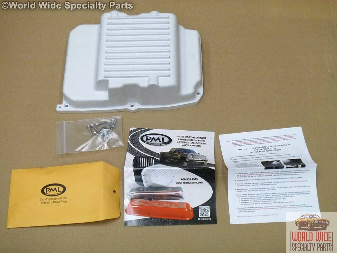 Chrysler, Dodge NAG1 Deep Middle Transmission Pan, Extra Cap. - Cast ...