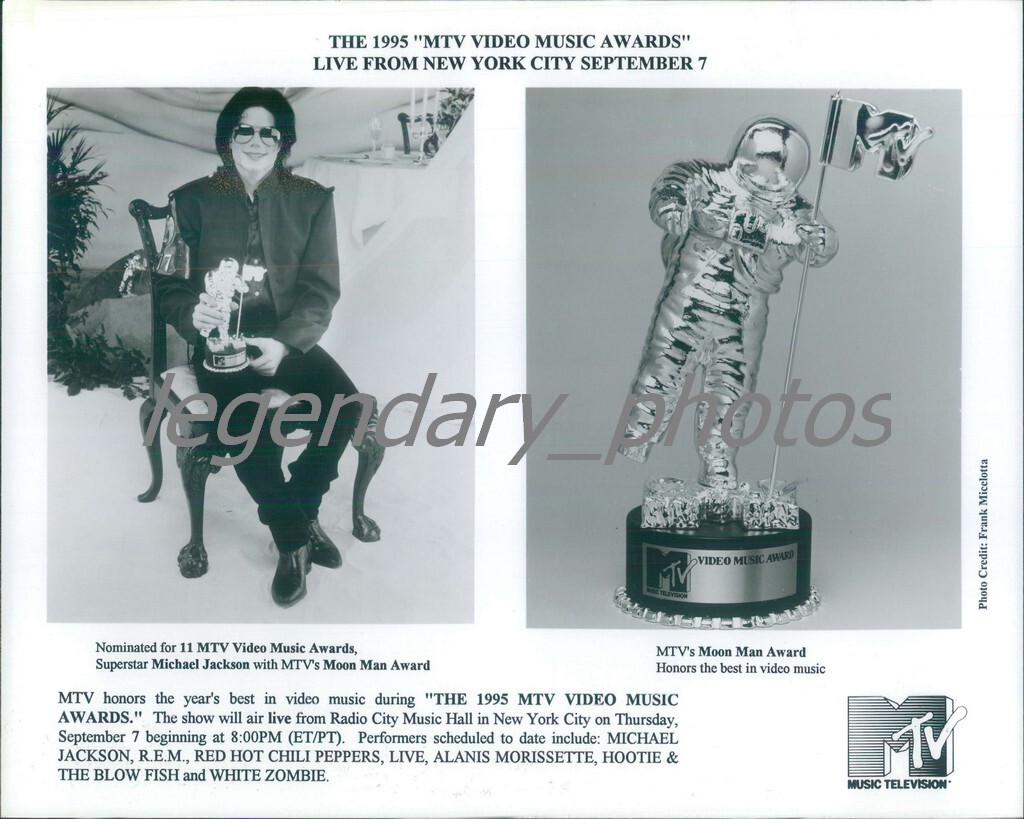 Michael Jackson 1995 Mtv Michael Jackson MTV Video Music Awards