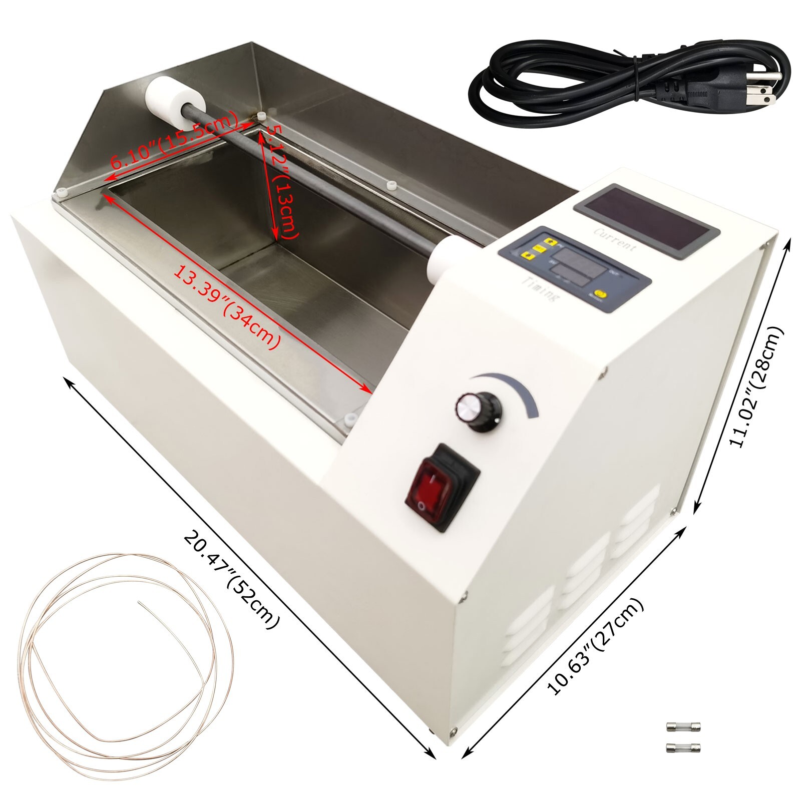 110V Anode Oscillating Electrolytic Polisher Lab Electro Polishing ...