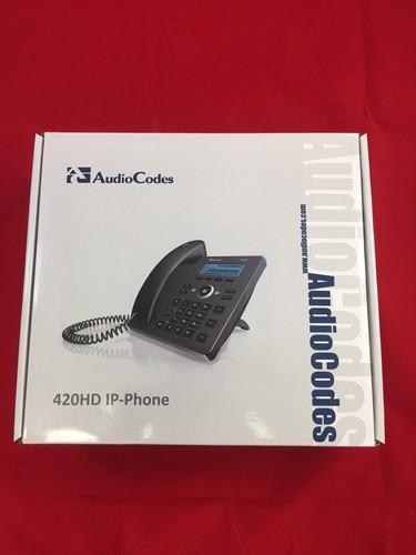 AudioCodes 420HD IP Phone - NEW | eBay