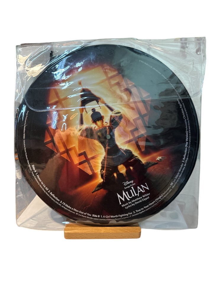 Disney SONGS FROM MULAN - ORG 2018 USA PICTURE DISC vinyl LP, NEW! | eBay