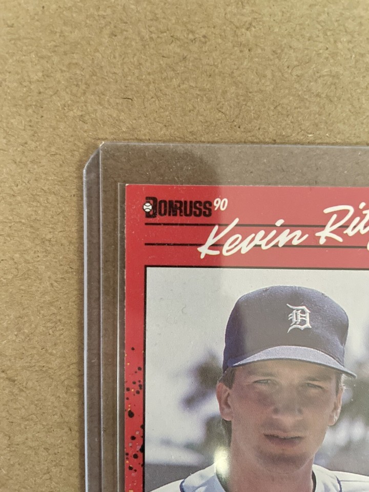 Kevin Ritz Rookie 1990 Donruss #415 Error Baseball Card No Dot Inc Rare ...