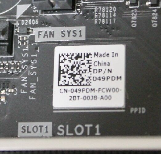 Genuine Alienware Aurora R15 Motherboard Intel DDR5 LGA1700, 049PDM ...