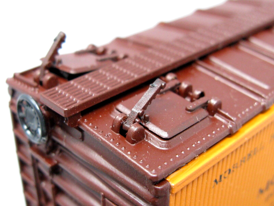 ATHEARN #5207 Morrell Meats 40' Wood-Side Reefer w/KD's #2, C8 | eBay