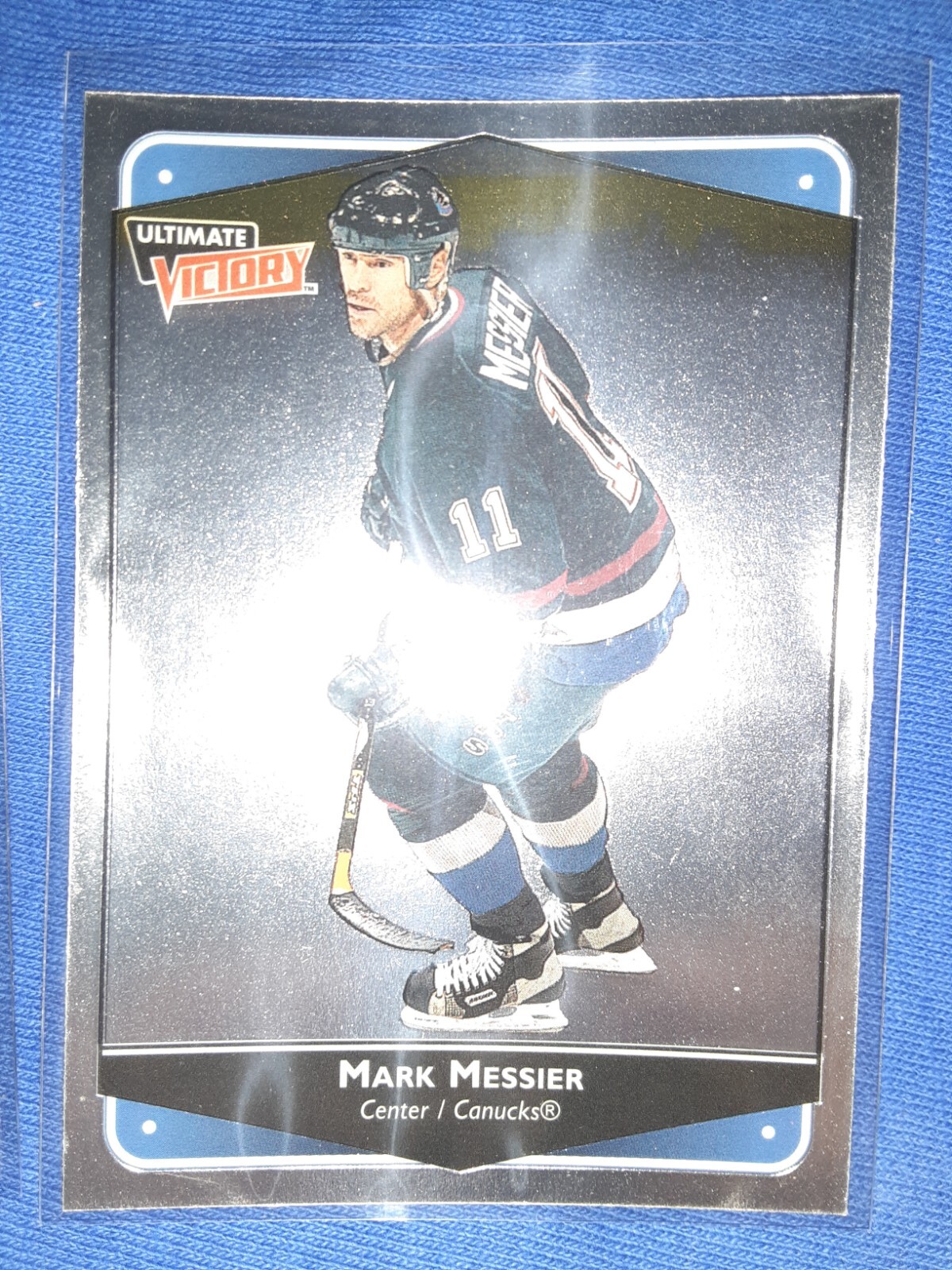 1999-00 Upper Deck Ultimate Victory Mark Messier Vancouver Canucks #85 ...