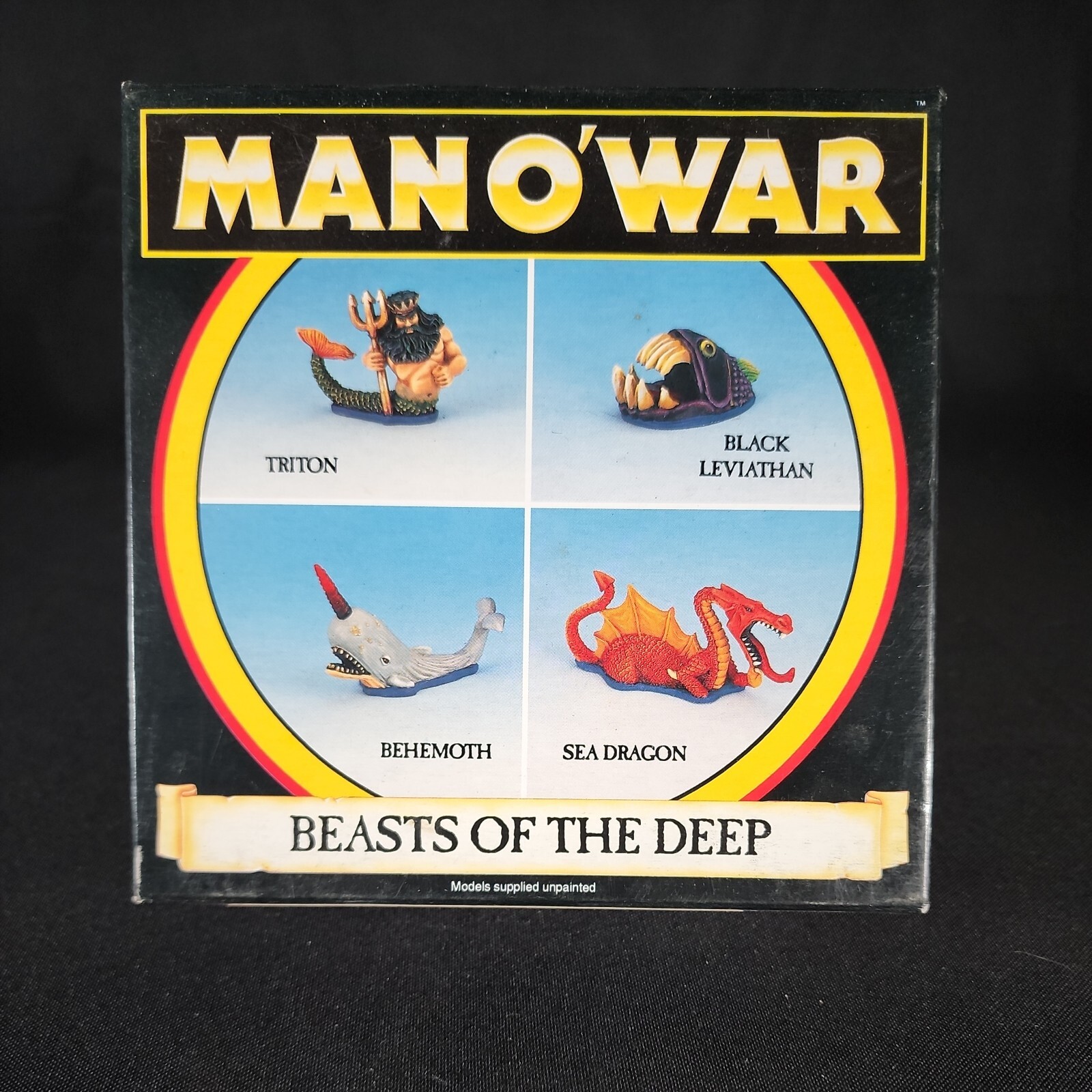 Games Workshop Man O' War Beasts Of The Deep With Datacards | eBay